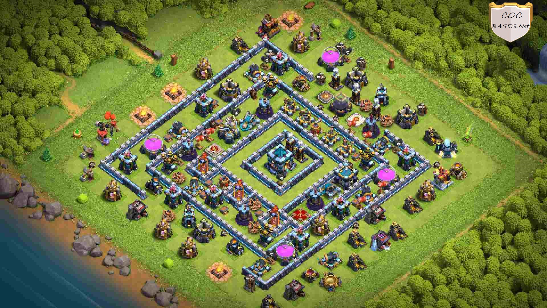 10 Best TH13 Farming Base Links 2023 (Loot Protection) - COC Bases