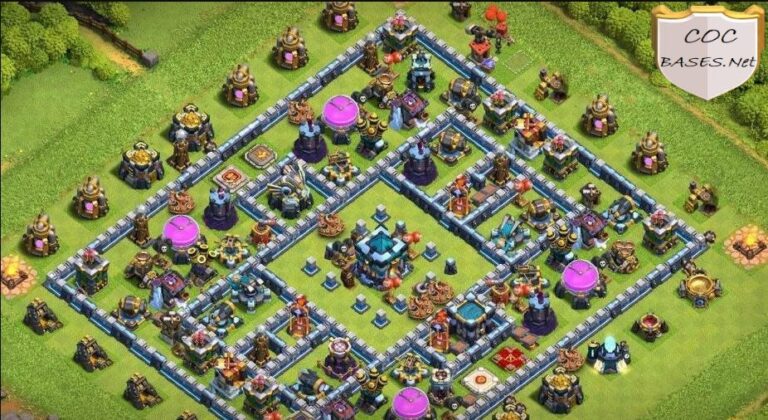 250+ Best TH13 Base Links 2025 (War, Farming, Trophy, Hybrid) - cocbases.net