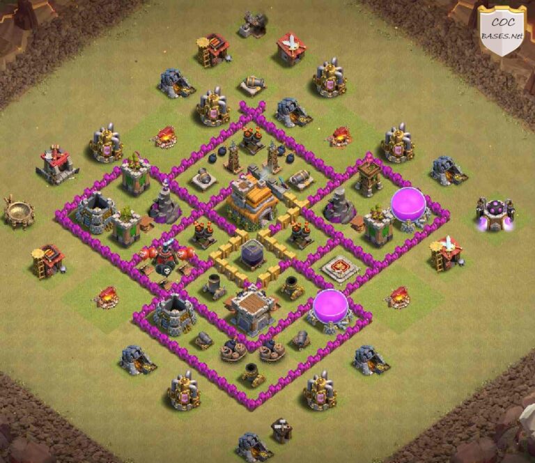 10 Best TH7 Bases 2021 - Unbeatable Anti Everything COC Bases