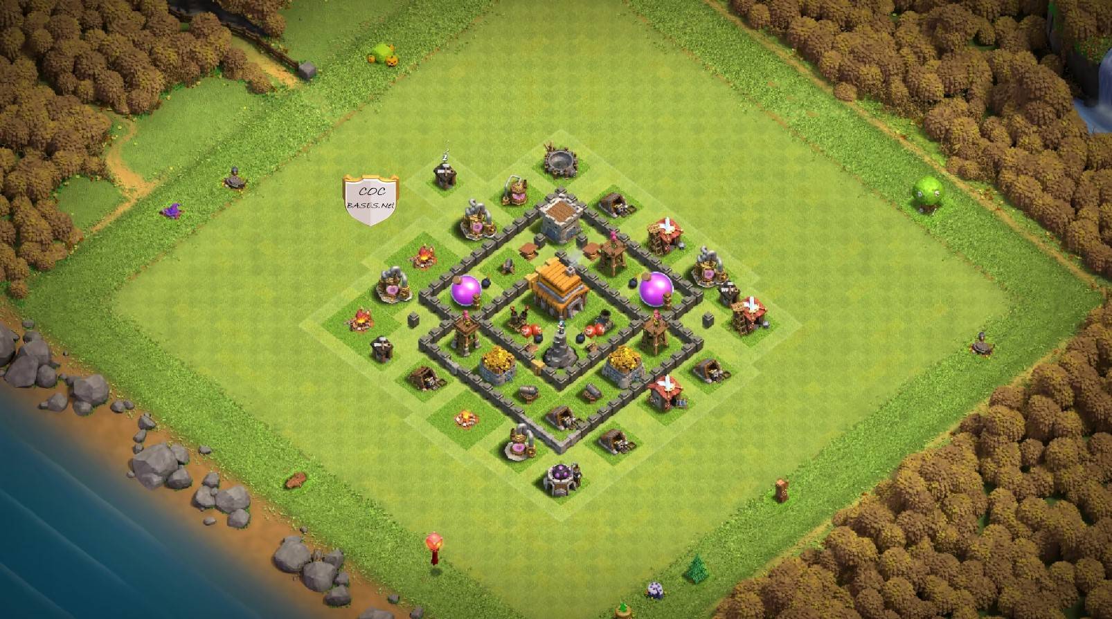 230+ Best TH5 War Base Links 2025 (Anti 3 Stars) - cocbases.net