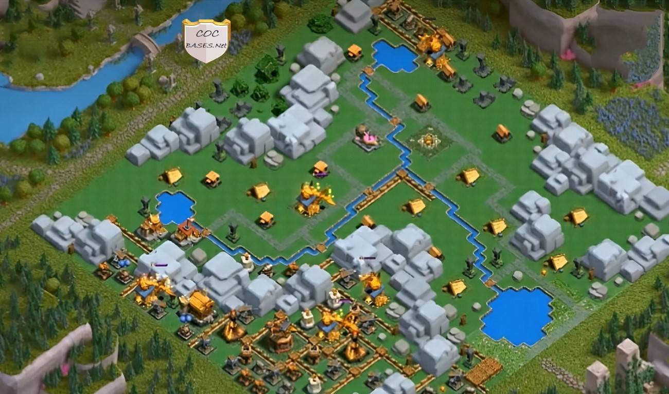 10+ Best Dragon Cliffs Level 4 Layout 2024 - cocbases.net