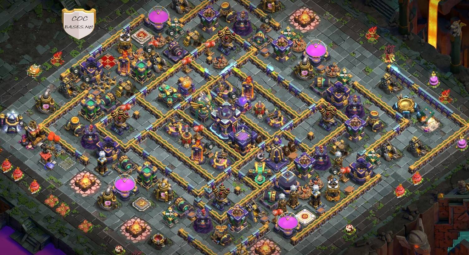 260+ Best TH15 War Base Links 2025 (Anti 3 Stars) - cocbases.net