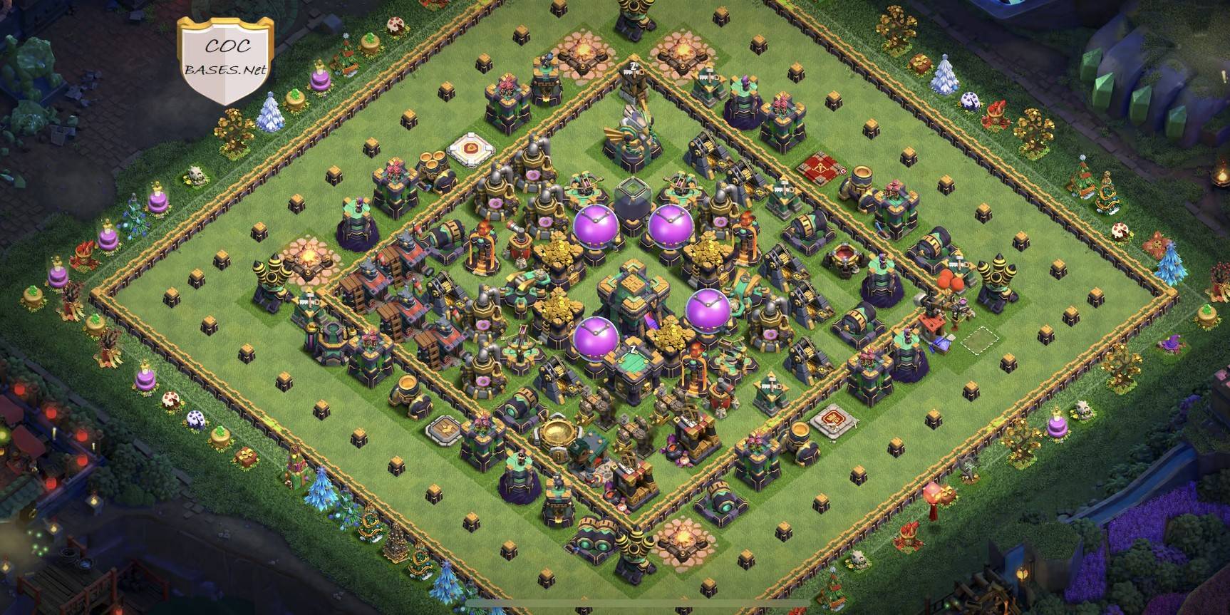55+ Best TH14 Farming Base Links 2025 (Loot Protection) - cocbases.net